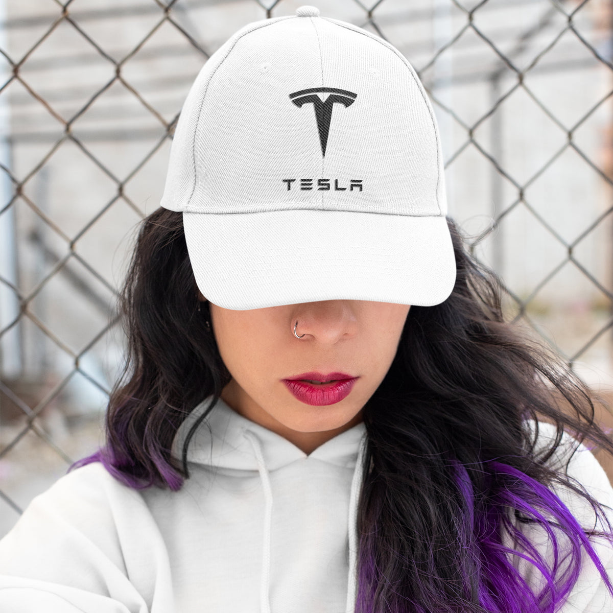 Tesla Logo Baseball Cap Hat | Sports Car Enthusiasts